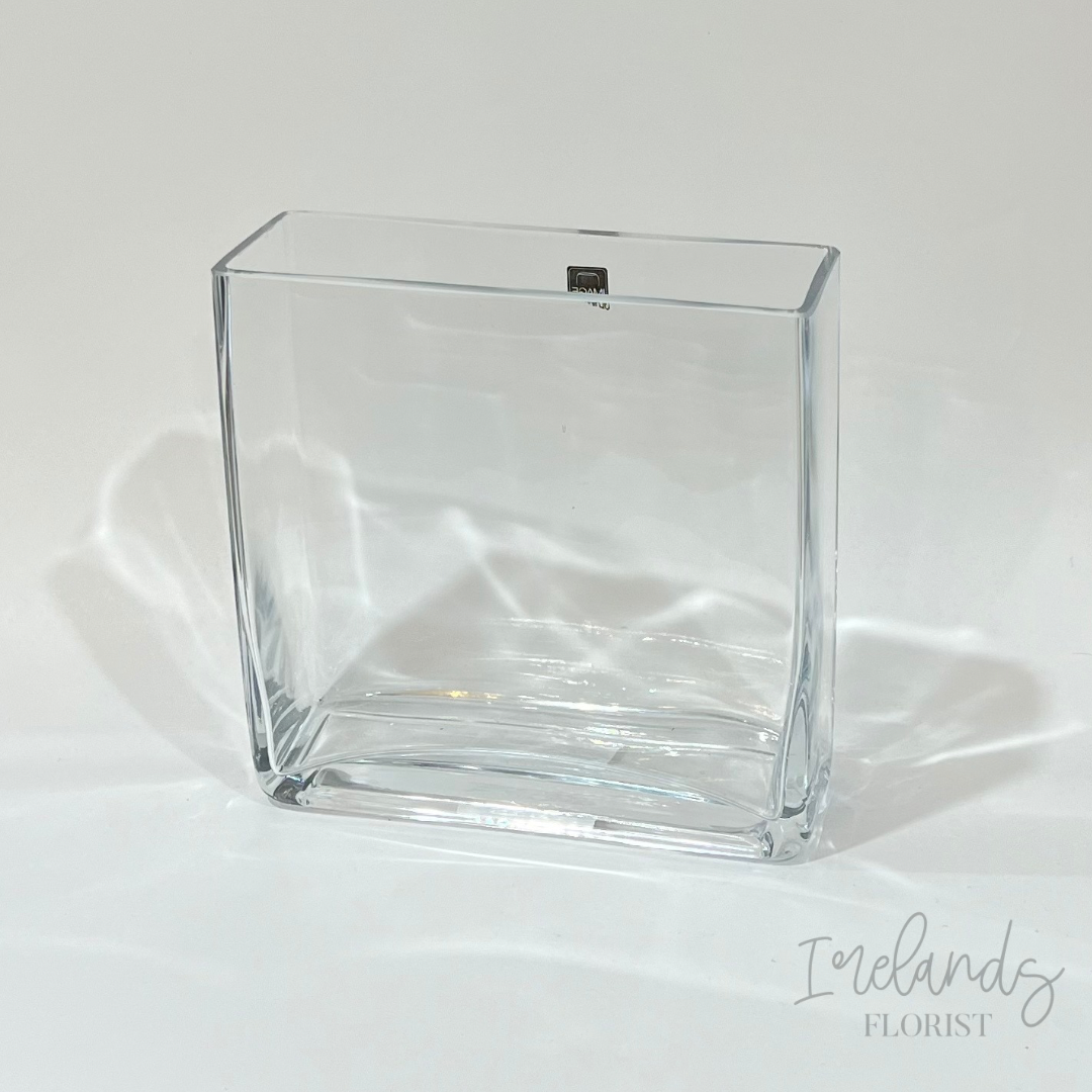 Glass Rectangle Vase — Irelands Florist